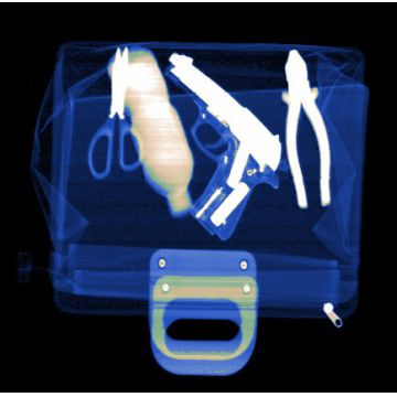 Duel view X ray Baggage Scanner Security Checkpoints / Hotels
