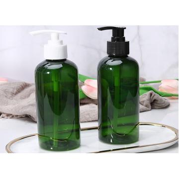 Quality Press Cap 25mm Green Plastic Pump Dispenser Bottle 144*58mm for sale