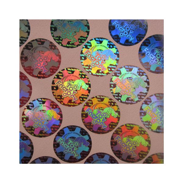 Quality Round Shape Security Hologram Stickers , Genuine Hologram Stickers for sale