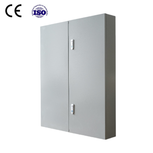 Quality Double Door Metal Electrical Cabinet Carbon Steel Electrical Enclosure Wall for sale