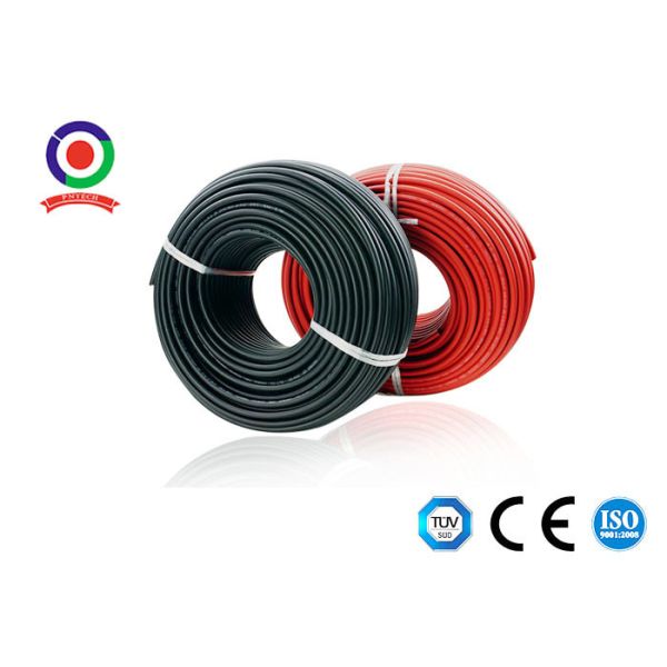 Quality 4mm2 DC XLPE Solar Cable 55A 1.5KV Tinned Copper for sale