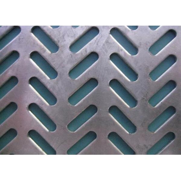 Quality 316Ti Hot Drawn Stainless Steel Perforated Plate 2B NO.1 Surface for sale