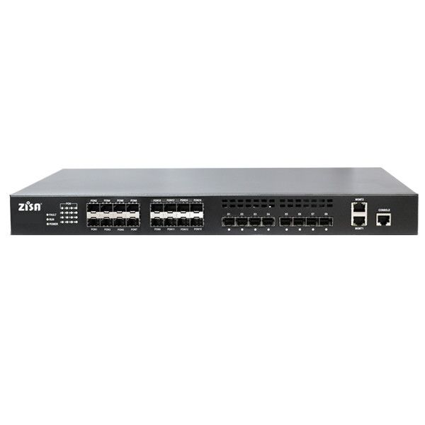 Quality FTTH VLAN 16 Downlink Ports 10G GPON OLT Blue With OP3616 for sale