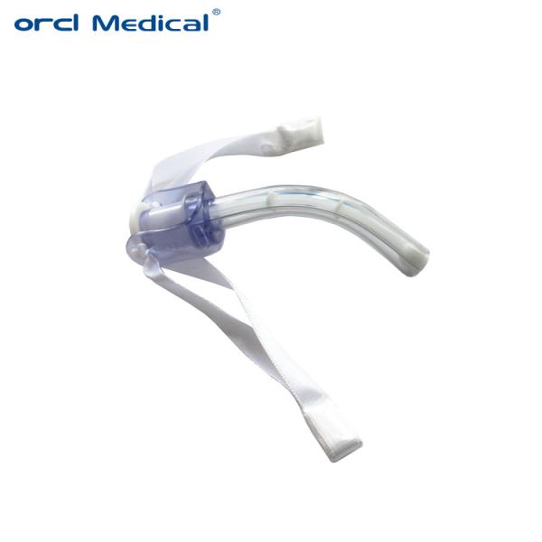 Quality 8.5mm Uncuffed Tracheostomy Tube , Medical PVC Tracheostomy Tube Disposable for sale