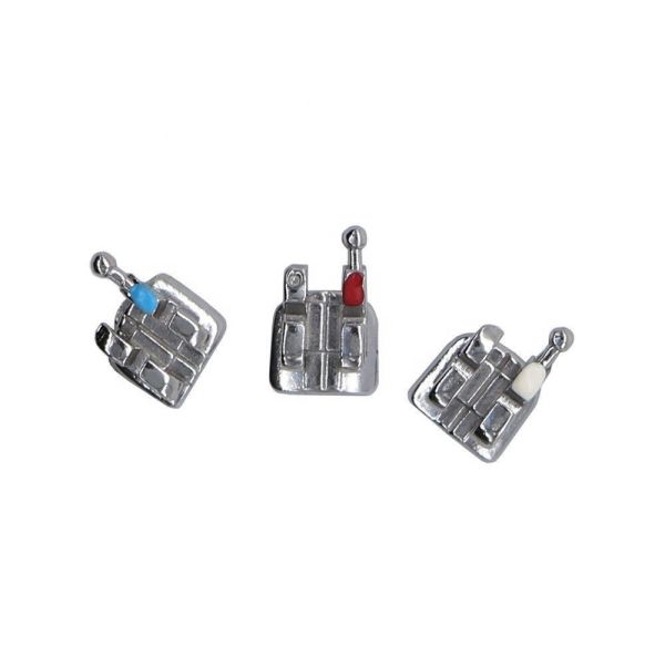 Quality Orthoclassic Ceramic Roth Self Alignment Braces Brackets 0.022 0.018 Mini Hook for sale