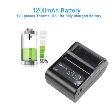 Quality BT Interface P10 Mobile Barcode Printer 58mm Supporting Android IOS System for sale