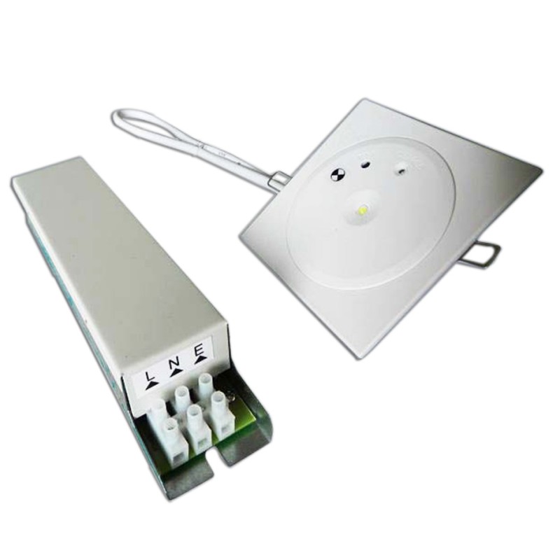 Quality 3 Hours Commercial Building LED Emergency Downlight Electro Galvanized Steel for sale