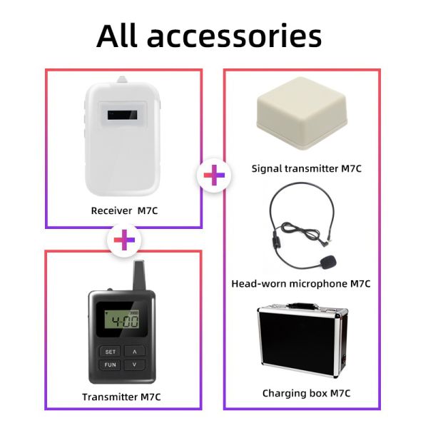 Quality Dual Mode Wireless Audio Guid for sale