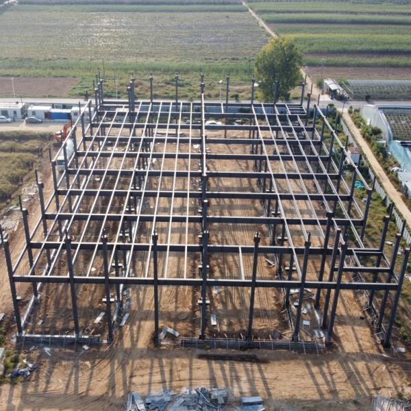 Quality Hot Dip Galvanized Steel Structure Fabrication H Section for sale