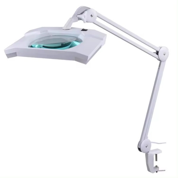 Quality Round Magnifying Glass with Stand and Light for Reading, Suitable for Beauty Salons and Cosmetic Magnifying Glasses for sale