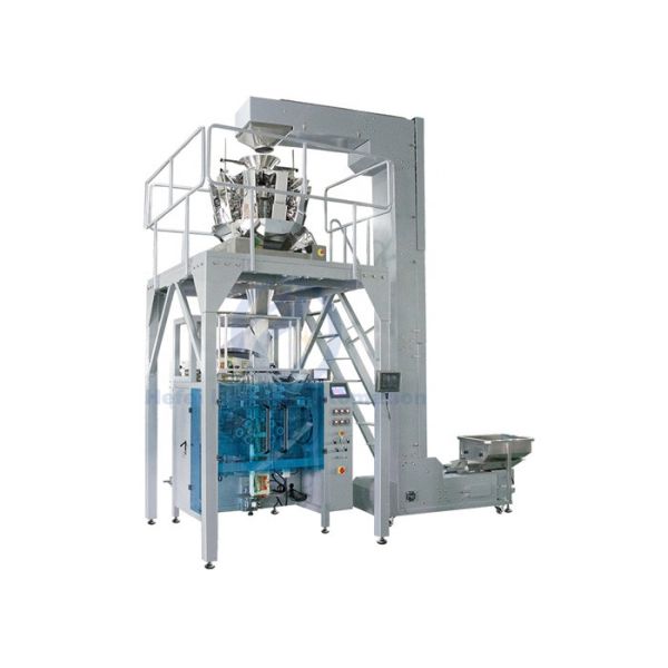 Quality Quad Seal Bag Vertical Form Fill And Seal Packaging Machines Human Machine for sale