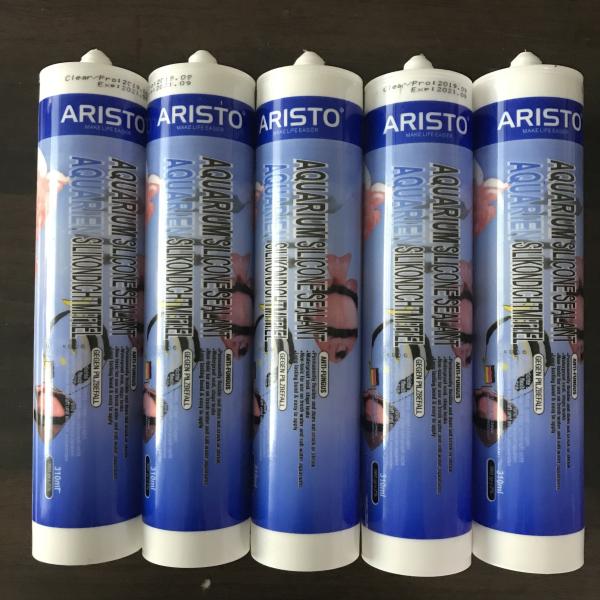 Quality Aquarium Silicone Sealant Clear Color 310ml Volume For Fresh / Salt Water for sale