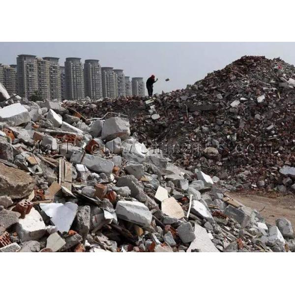Quality 700TPH Public fill Inert Construction Waste Recycling Machine for sale