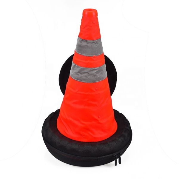 Quality Collapsible Traffic Cone Car Tool Case Oxford EVA Multi Purpose for sale