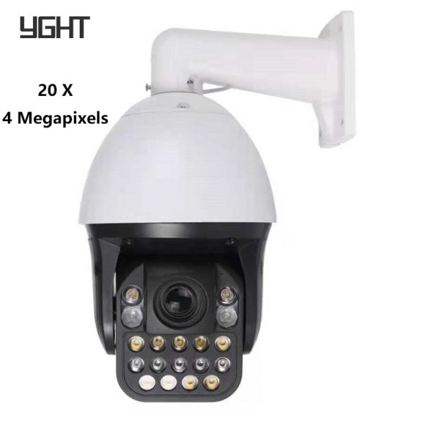Quality Commercial 20X 4k PTZ Pan Tilt Zoom Camera IP 4MP Full HD Vehicle Human Detection for sale
