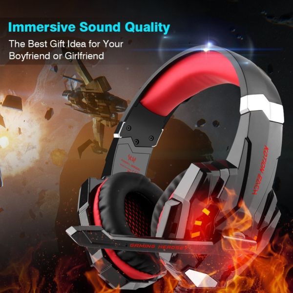 Quality Deep Bass 100mA 2.2m 50mm Kotion Each G9000 Gaming Headset for sale