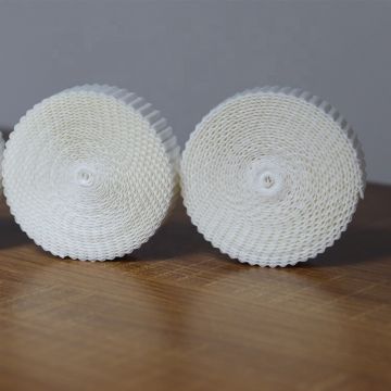 Quality Custom Electrostatic Filter Paper Absorbent HME Wavy Paper Roll Wood Pulp for sale