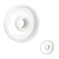 China 650kg Load Nylon Casters 7  Industrial Lift Truck Steering Wheels factory