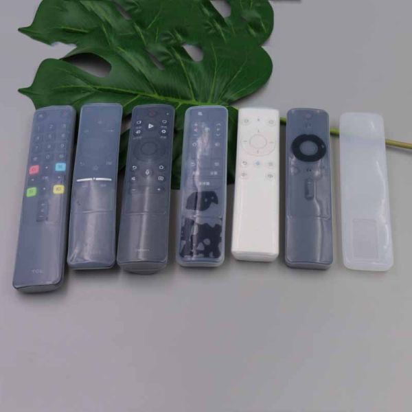 Quality Various Style Clear TV Remote Air Conditioner Remote Controller Silicone for sale