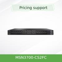 Quality Cumulus Linux 2 AC PSUs Mellanox Network Switch MSN3700 - CS2FC 100GbE 1U 32 for sale