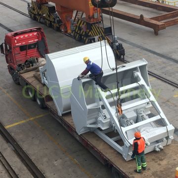 Quality 14cbm White Radio Remote Control Crane Grab Bucket for sale