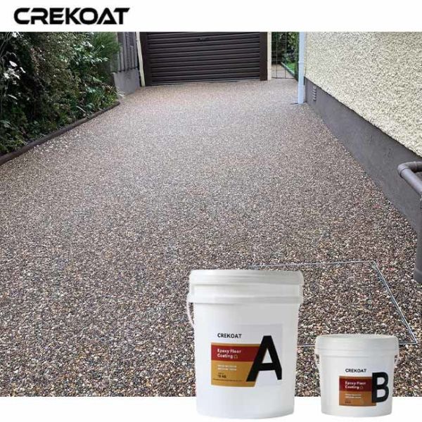 Quality Seamless Smooth Surface Pebble Stone Epoxy Providing A Safe Slip-Resistant for sale