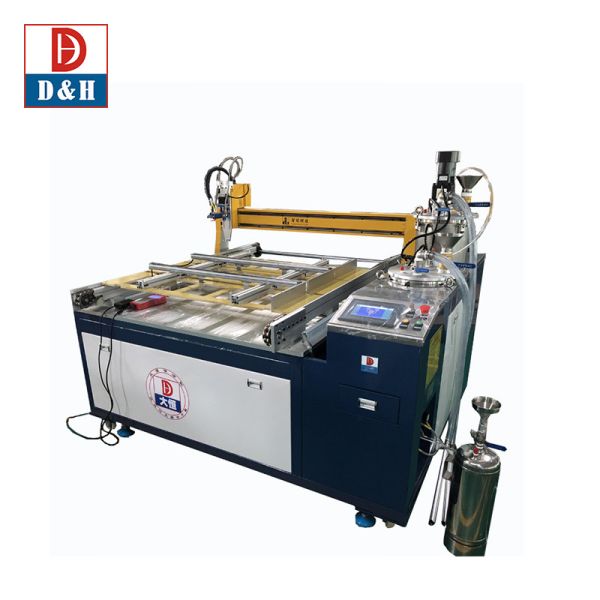 Quality 700x700x100mm Working Area Auto Glue Dispensing and Mixing Machine for Two for sale