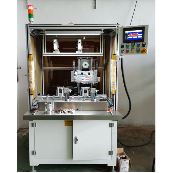 Quality How to produce BLDC Motor Straight Lamination Stator Stack with Needle Winding for sale