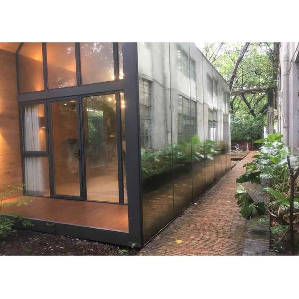 Quality Precast House Prefab And Glass Modular Homes With Smart Switch for sale