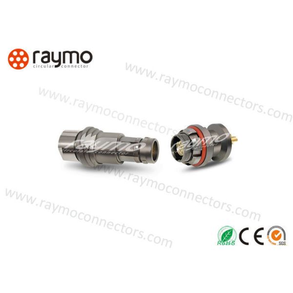 Quality Push Pull Industrial Plugs Connectors Multiple Pin Threaded Coupling Alternate for sale