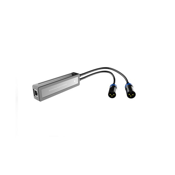 Quality 2 Input Dante Audio Interface Low Lantency PoE Power Supply 2CH Analog In Dante for sale