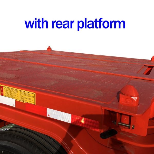 Quality 2/3 Axles 40 ft 20 ft Container Chassis Skeleton Semi-Trailer with 40T Max for sale