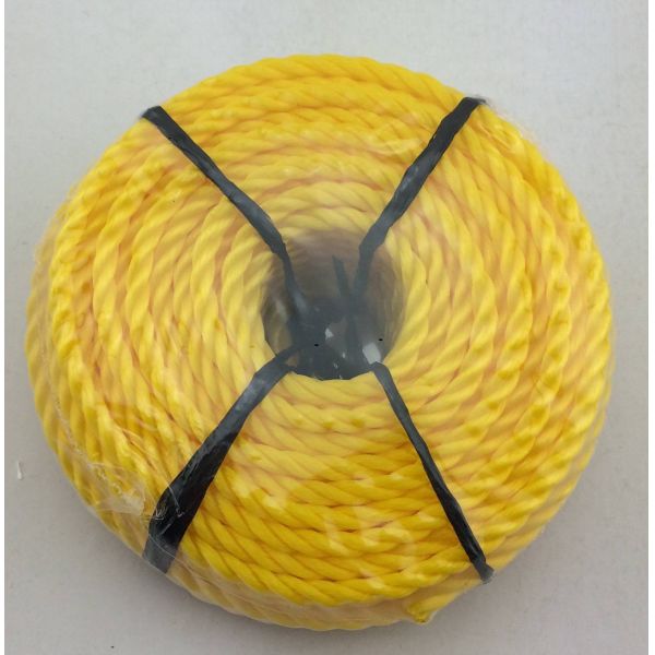 Quality 3 Strands Twisted PE PP Nylon Packaging Rope for Secure Fastening for sale