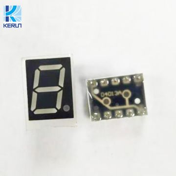 Quality 0.4Inch One Digit Numeric LED Display 7 Segment For Digital Indicator for sale
