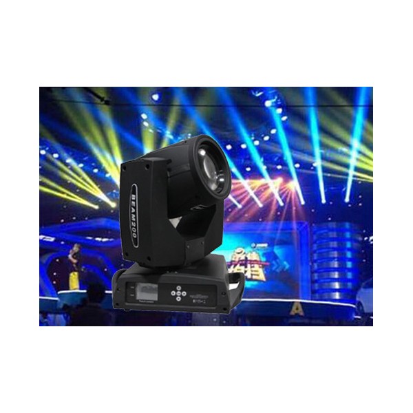 Quality Indoor Disco Wedding Dmx Moving Head Lights 200w 5r IP20 with Zoom for sale