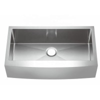 Quality Household Apron Stainless Steel Kitchen Sink With Sound-Seadening Pads for sale