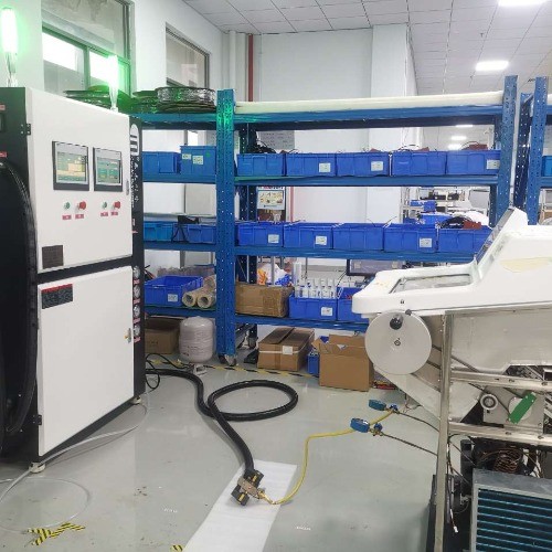 Quality R134a R404A Freon Charging Machine Dual Charging System Filling Machine for sale