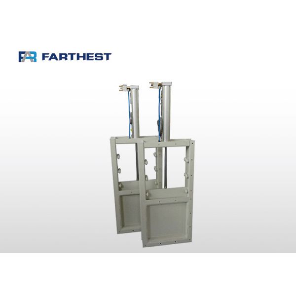 Quality No Power Steel Pneumatic Gate For Chicken Feed Factory for sale