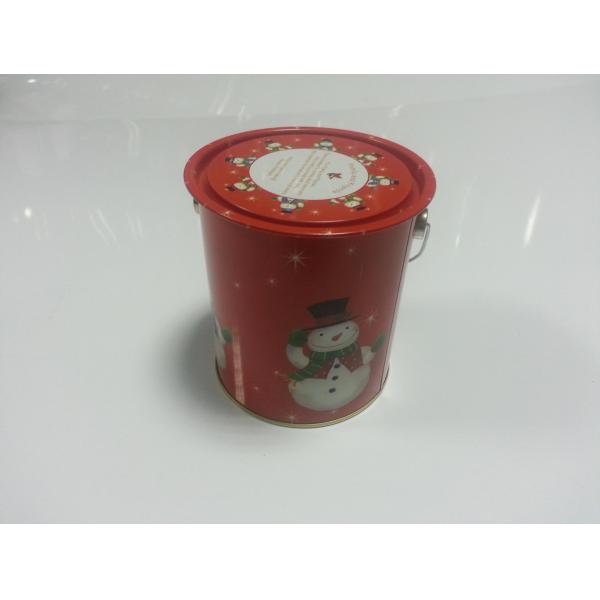 Quality Cartoon Printed Tin Cookie Containers for sale