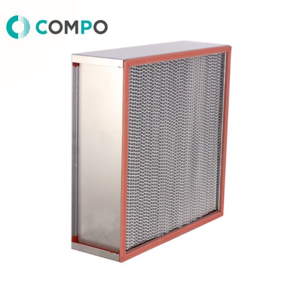 Quality Deep Pleat HVAC HEPA Filters For Industrial Ventilation Systems for sale