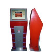 Quality Led Monitor Card Dispenser And Passport Reader Self Payment Kiosk For Government Hall for sale