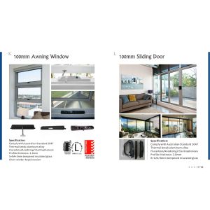 Quality unbreakable Modern Aluminum Window For Heat Sound Insulation long Life Span for sale