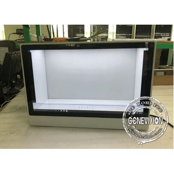 Quality Interactive Touch Screen Transparent Lcd Showcase 21.5 Inch With Windows / WIFI for sale