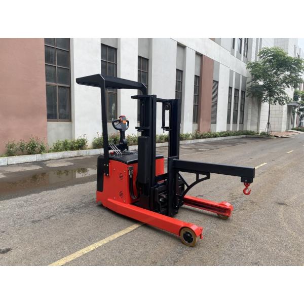 Quality Non standard Electric Reach Forklift Walkie Straddle Stacker 1000 Kg for sale