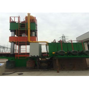 Quality Green And Orange Color Hydraulic Metal Press Machine High Efficiency Elbow for sale