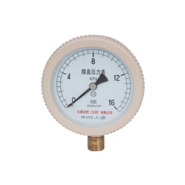 Quality 2.3 Inch 60MM Industrial Capsule Pressure Gauge for sale