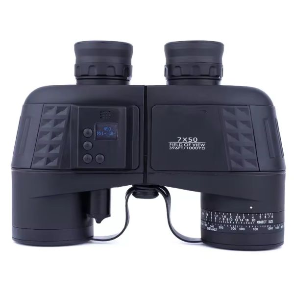 Quality 7X50 LCD Display of Wind Speed and Temperature with Coordinate Ranging Binoculars Electronic Compass for sale