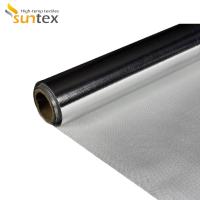 Quality Aluminum Foil Laminated Fabric , Fiberglass Fire Resistant Fiberglass Cloth for sale