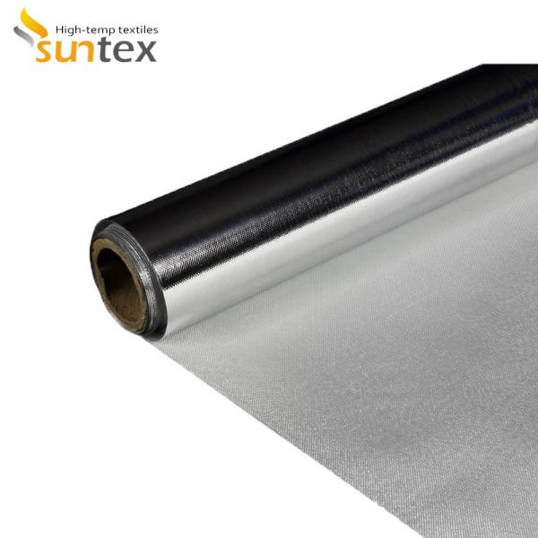 Quality Aluminum Foil Laminated Fabric , Fiberglass Fire Resistant Fiberglass Cloth for sale