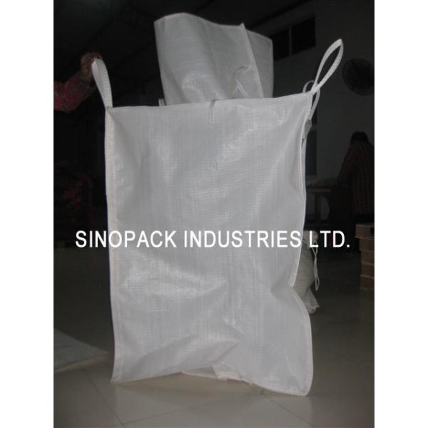 Quality 1 Tonne Bags with UV Treatment Loading Capacity 2200lbs Size 90cm X 90cm X 90cm for sale